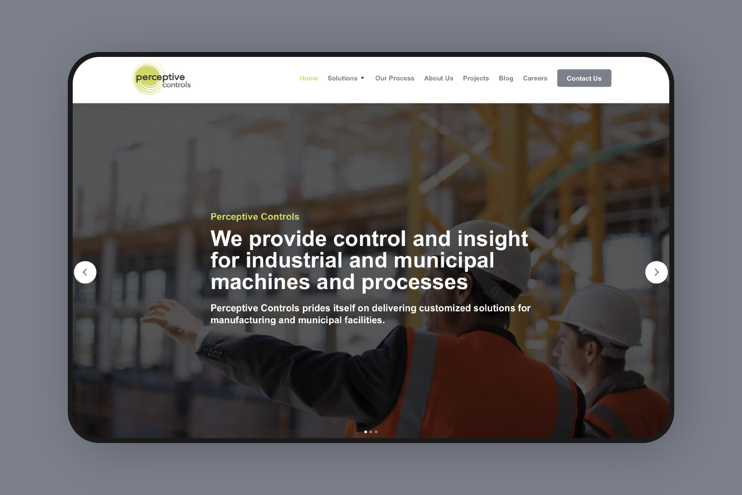 Launch Kit Project Portfolio | Perceptive Controls